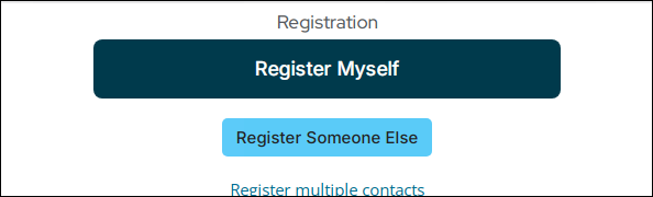 Registering for events